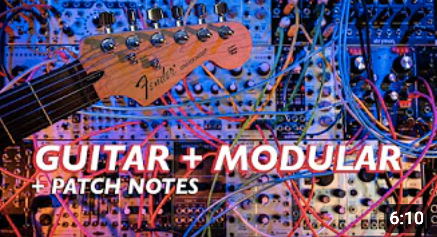 AMBIENT 002 - MODULAR SYNTH AND GRANULAR GUITAR - WaveThirtyTwo